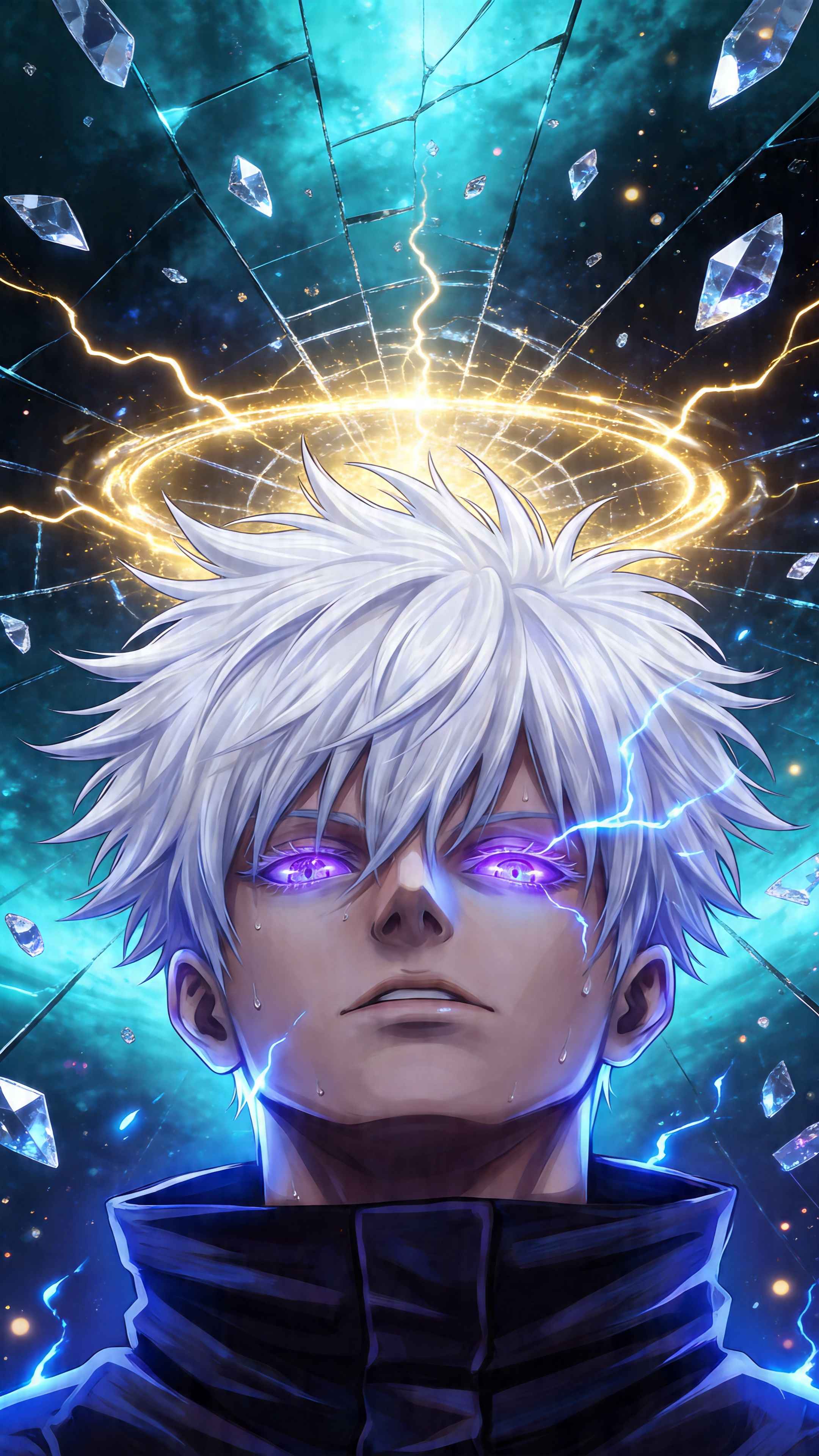 Satoru Gojo Six Eyes Anime 4K Wallpaper | LiCoWa