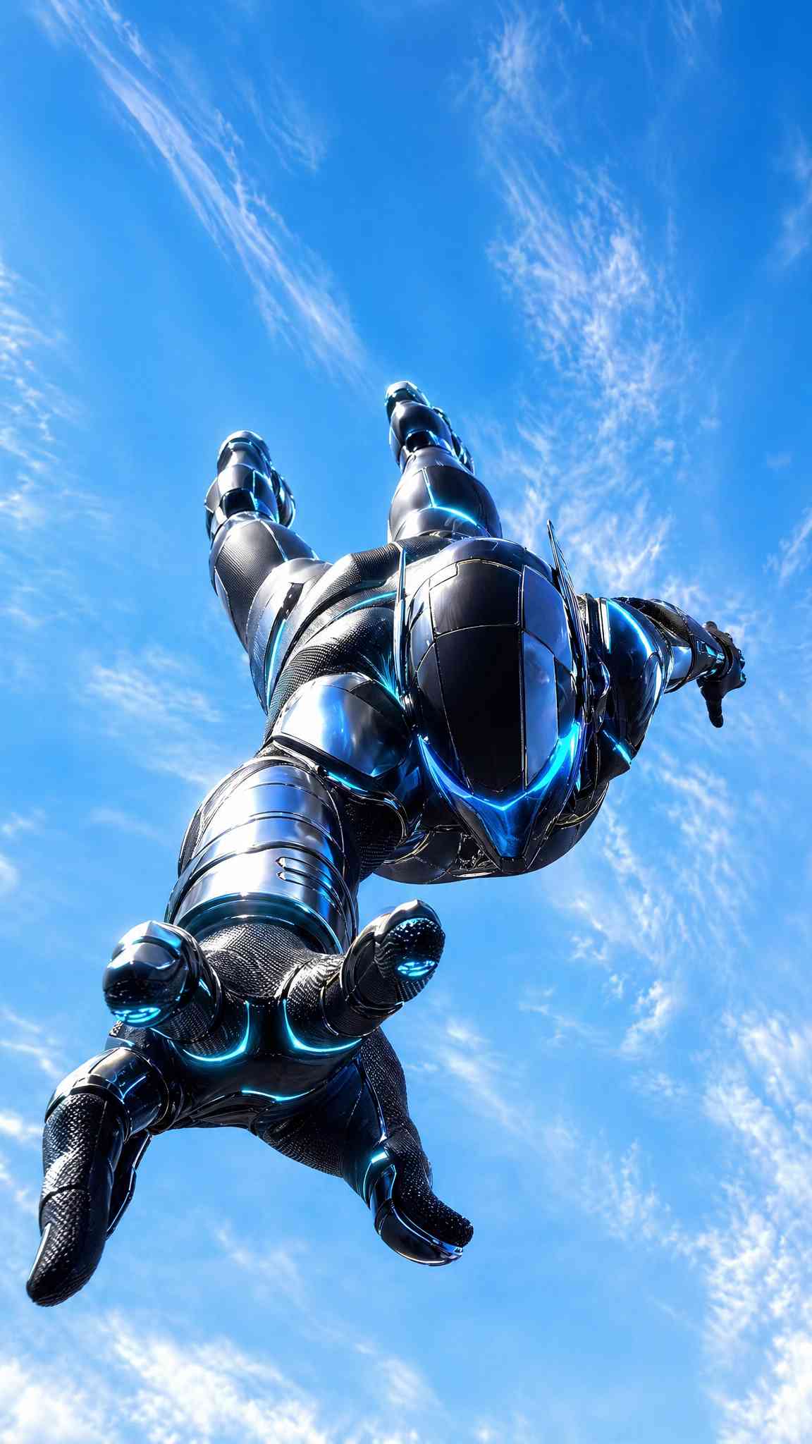 Golden Armored Warrior 4K Wallpaper - Divine Power Phone Background